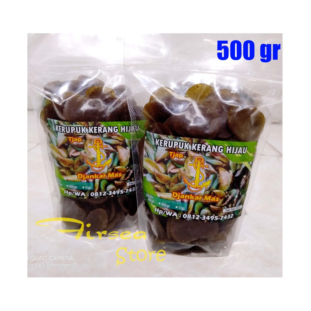 Jual KERUPUK KERANG HIJAU KHAS SIDAYU KERUPUK KERANG LAUT BERAT 500 gr ...
