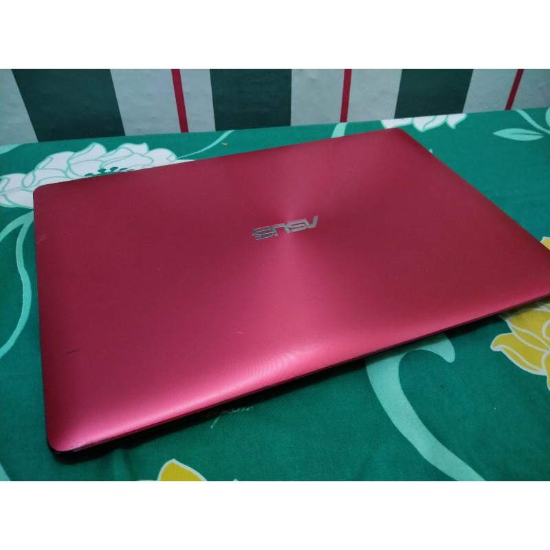 Jual laptop asus x453s merah intel celeron n3050 normal siap pakai ...