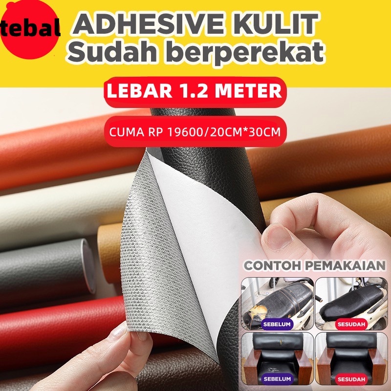 Jual Sticker Kulit Sofa Leather Repair Sticker Cover Perbaikan Kulit ...