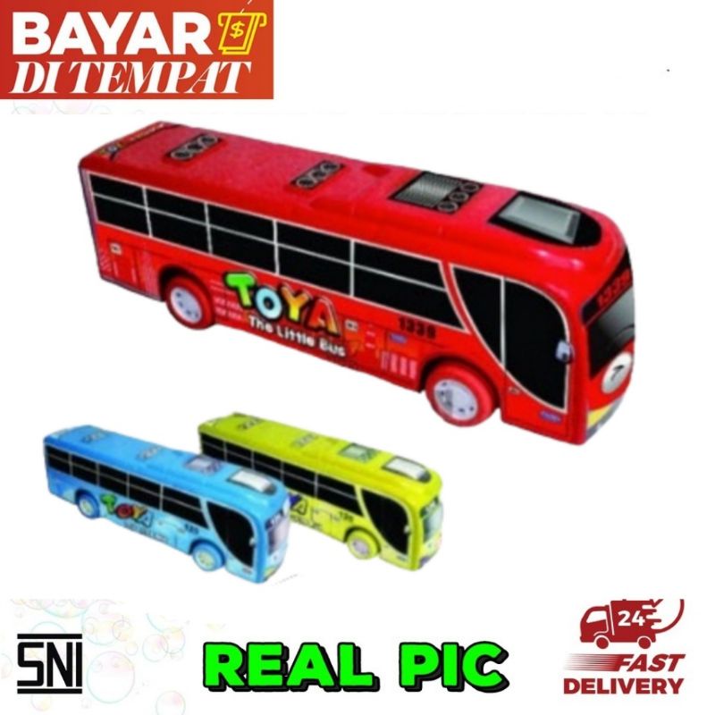 Jual MAINAN BUS TOYA / THE LITTLE BUS TAYO UKURAN BESAR DAN PANJANG ...