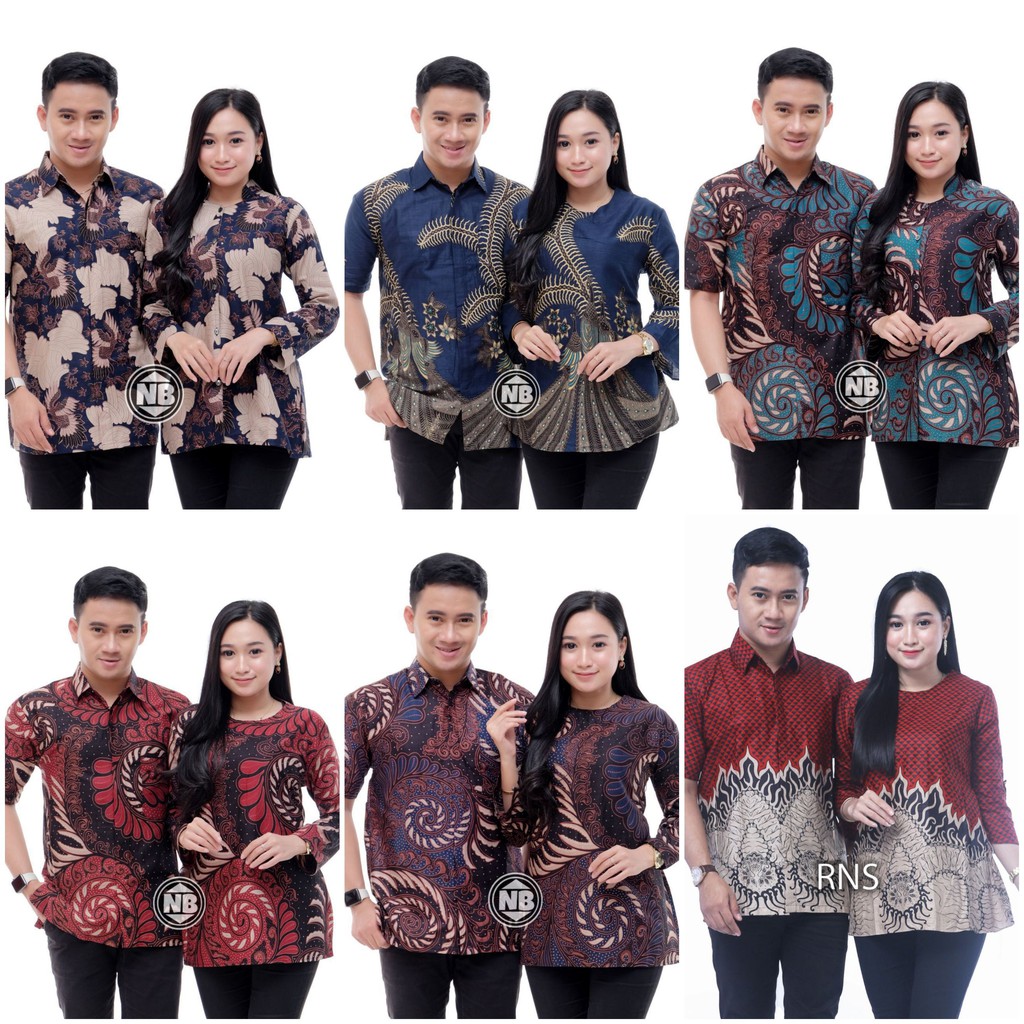 Jual Rama Shinta Couple - Melani Set Couple Lilit Rovella Batik Couple ...