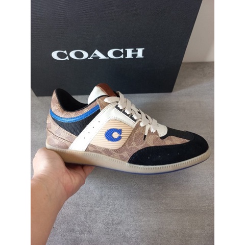 Jual Sepatu Coach SIGNATURE CITYSOLE MID TOP SNEAKERS | Shopee Indonesia