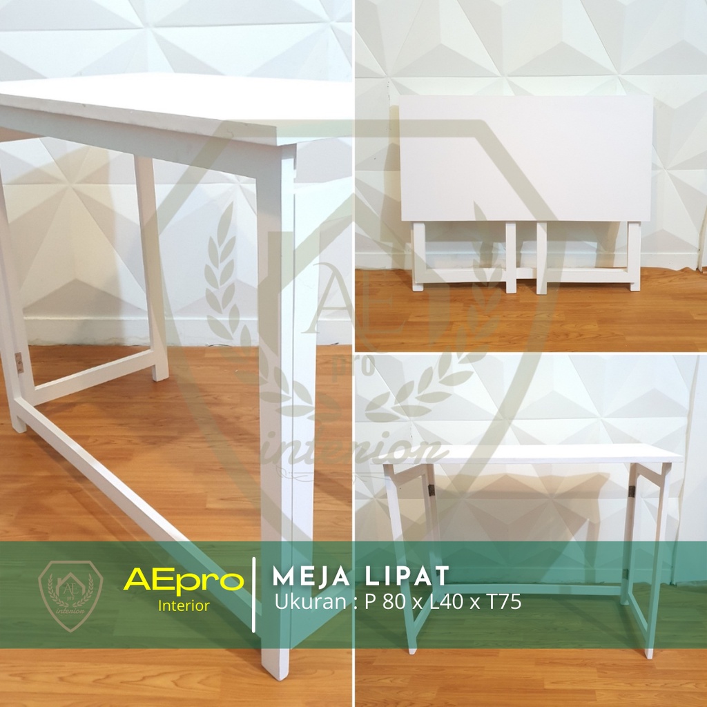 Jual Meja Kerja Lipat / Meja Belajar/ Meja Lipat Portable Aluminium ...