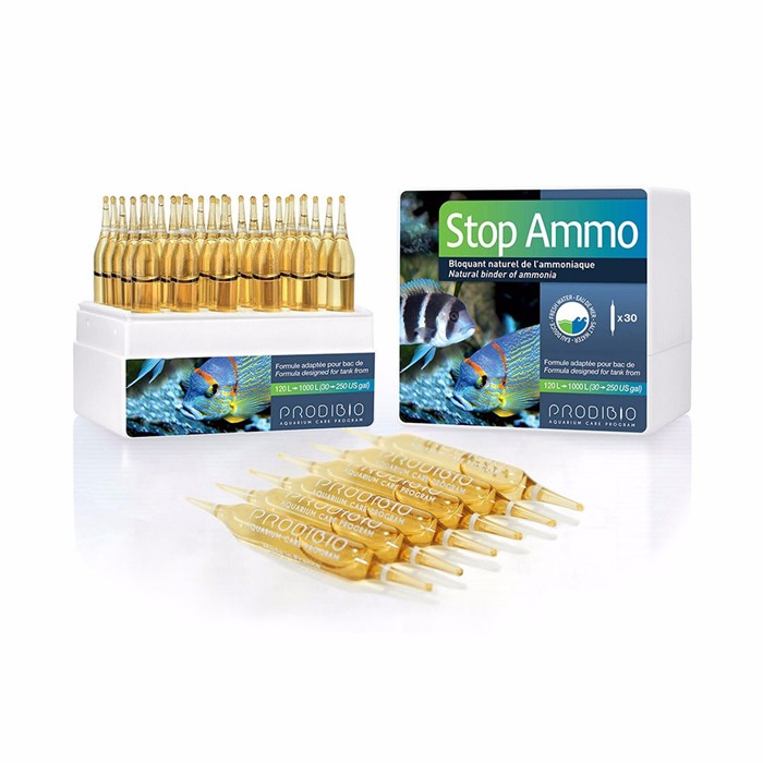 Jual Prodibio Stop Ammo 30 Vials Ammonia Natural Binder Amonia Vial ...