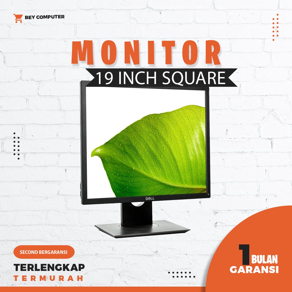 Jual Monitor LCD/LED 19 Inch square HP, LG, SAMSUNG DLL Square /KOTAK ...