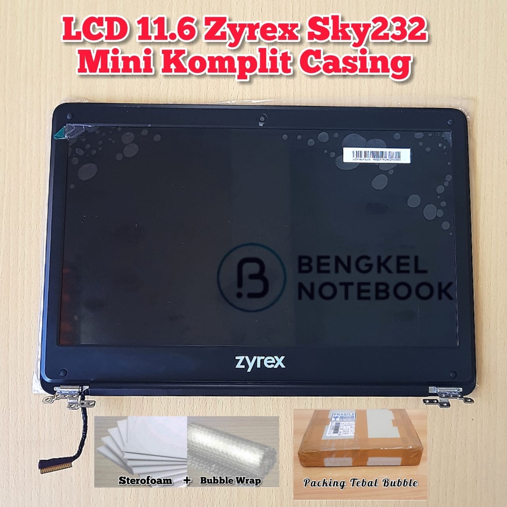 Jual LCD 11.6 Zyrex Sky232 SKY232S Mini Komplit Casing | Shopee Indonesia