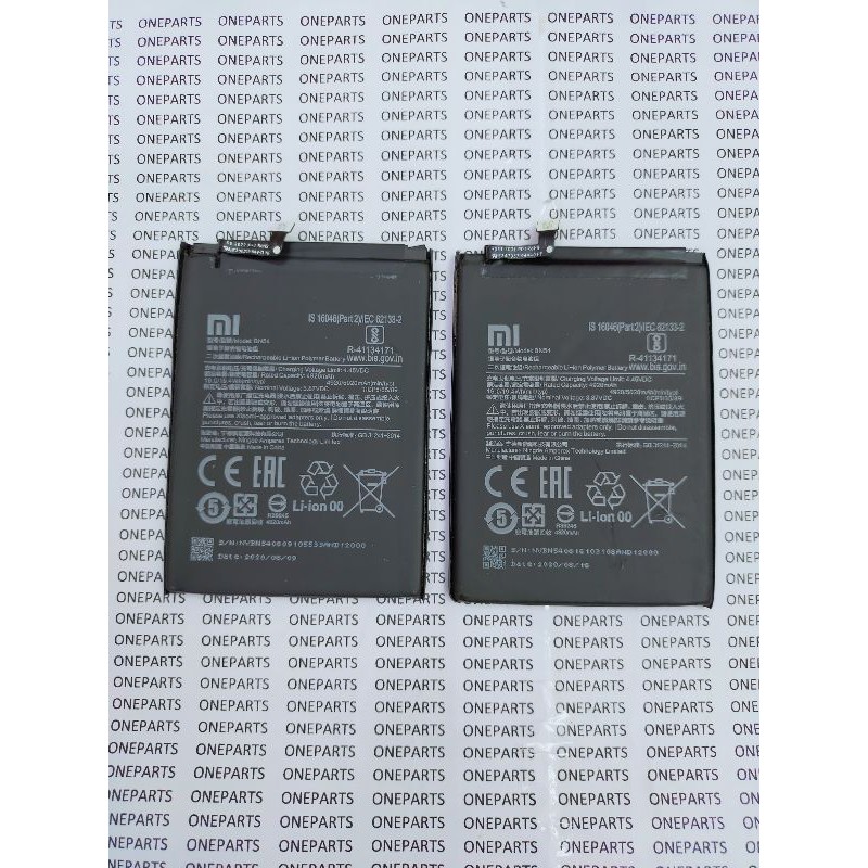 Jual BAT BATTERY BATERAI BATERE XIAOMI REDMI BN54 NOTE 9 NOTE 9 PRO ...