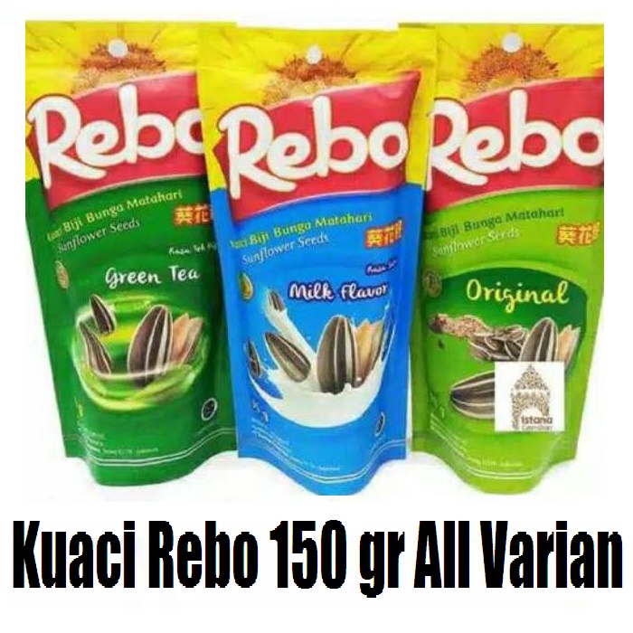 Jual Kuaci Rebo 140 Gr All Varian Shopee Indonesia