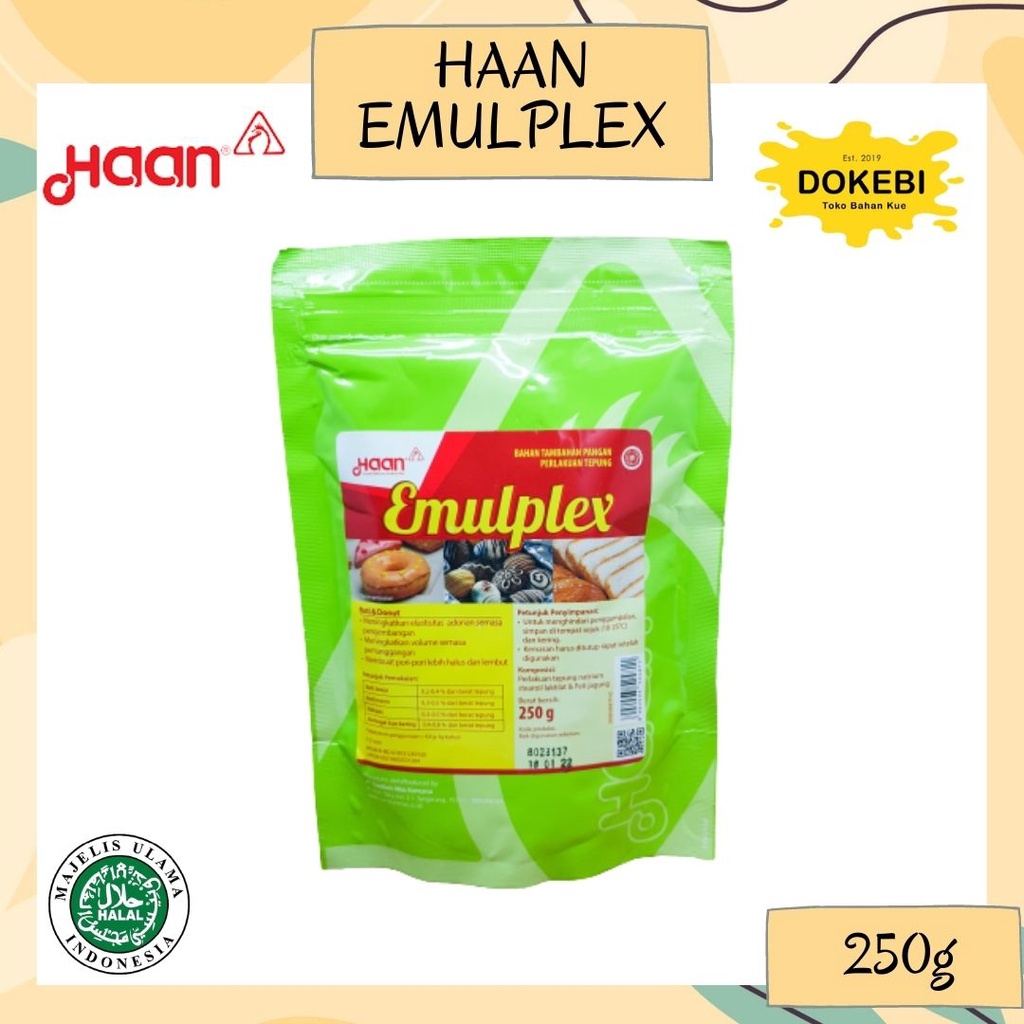Jual HAAN EMULPLEX 250GR - EMPLEK - EMPLEX - EMULPLEK - PERENYAH KUE ...