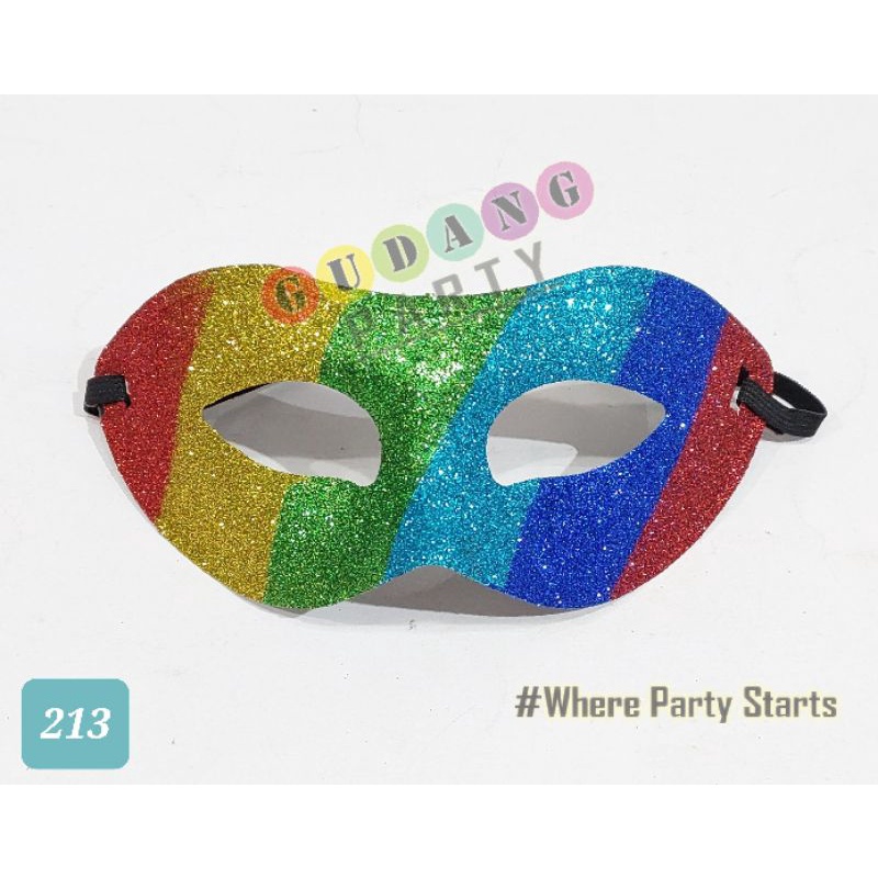 Jual Topeng Pesta/Party Mask/Topeng Half Face/Halloween Mask/Masquerade ...