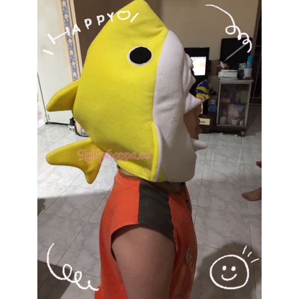 Jual Topi Hiu Anak / Babyshark Hat / babyshark doo doo / Topi Babyshark ...