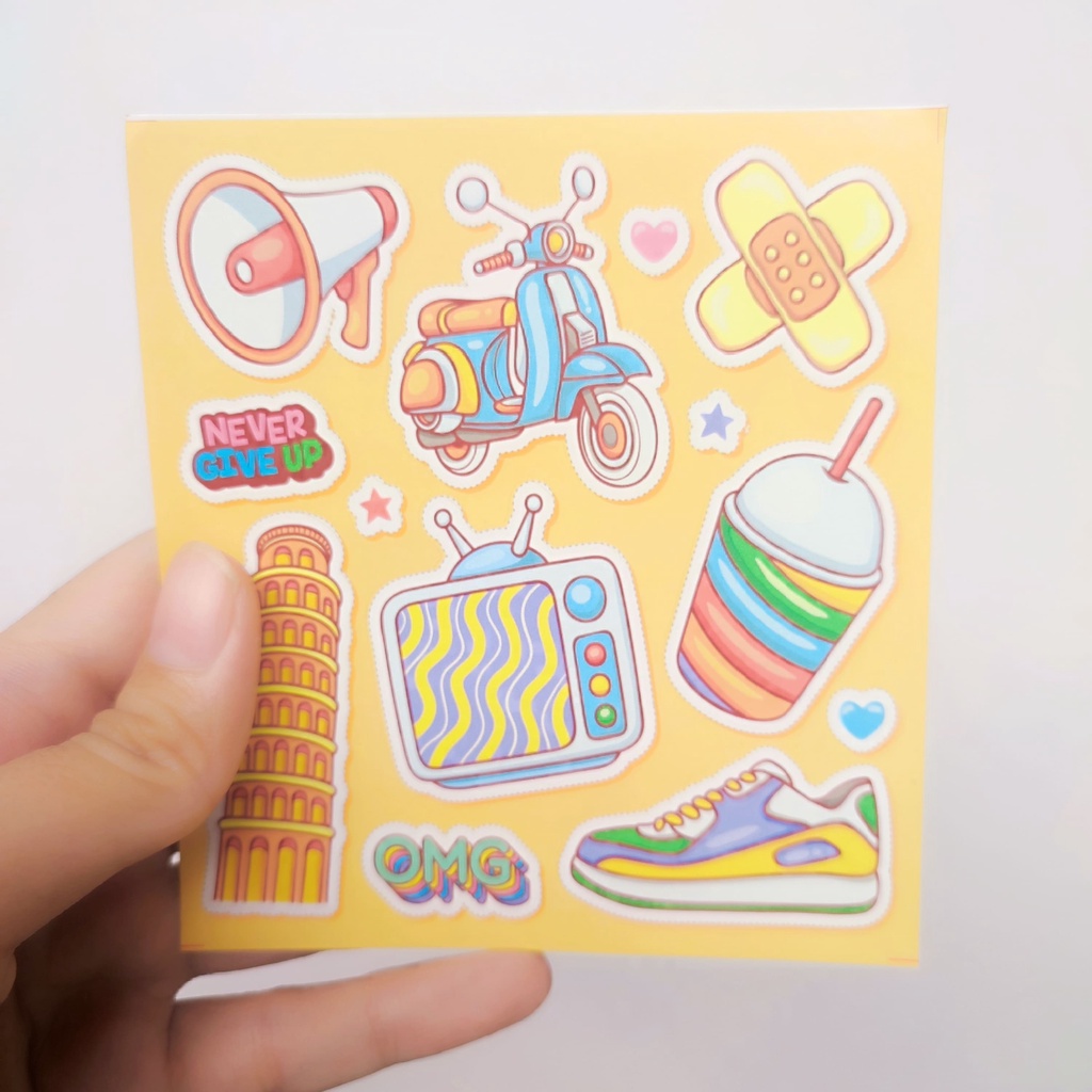 Jual Stiker Dodle Aesthetic Stiker Case HP Stiker Tumblr Aesthetic ...