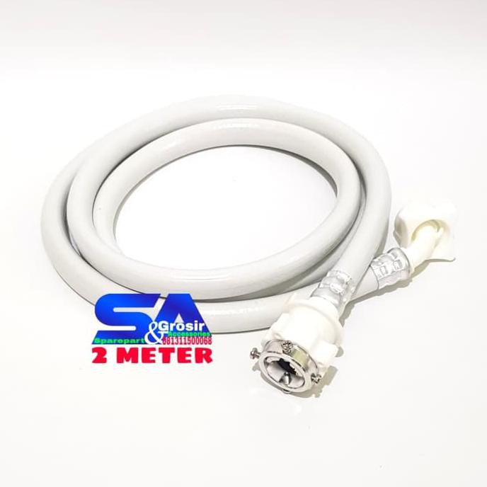 Jual Selang Inlet 2 Meter Mesin Cuci MULTI-Inlet Hose Slang Masuk Air ...