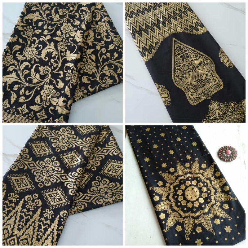 Jual Kain Batik Prada Mas Fashion / Kain batik printing Prada Halus ...