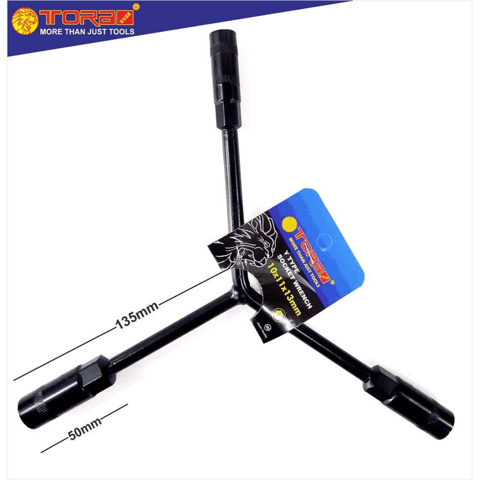 Jual TORA Kunci Y Socket Long 10-11-13 MM - Kunci Y Panjang | Shopee ...