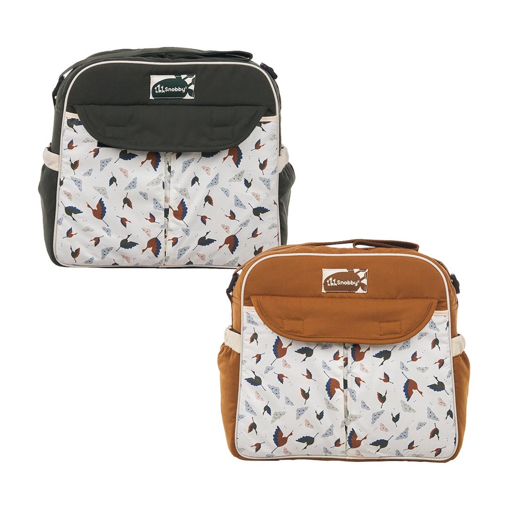 Jual Snobby Tas Perlengkapan Bayi Medium Diaper Bag Swan series ...