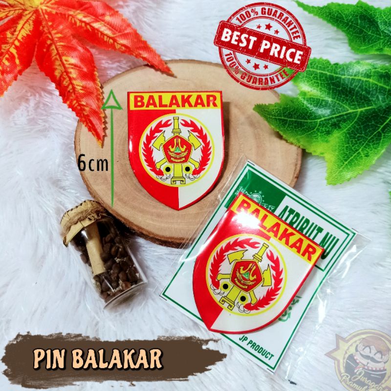 Jual PIN BALAKAR BANSER 6 CM ( NU ) | Shopee Indonesia
