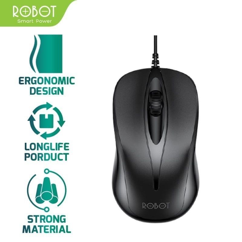 Jual Robot M100 M102 Wired Mouse Original | Shopee Indonesia