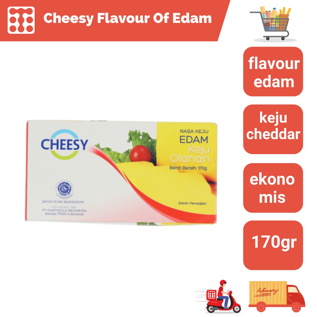 Jual Keju Edam / Cheesy Flavour Of Edam 180 Gr | Shopee Indonesia