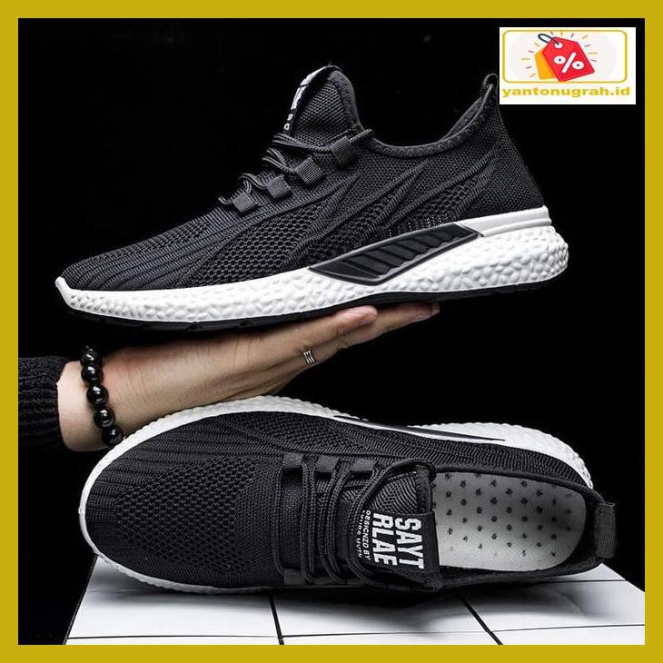 Jual R6W46E- Leedoo Sepatu Sneakers Pria Running Shoes Young Lifestyle Import Mr115 - Coklat, 39 ...