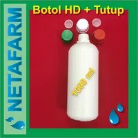 Jual Botol Plastik HDPE 1000 ml / 1 lt + Tutup dalam & luar | Shopee Indonesia