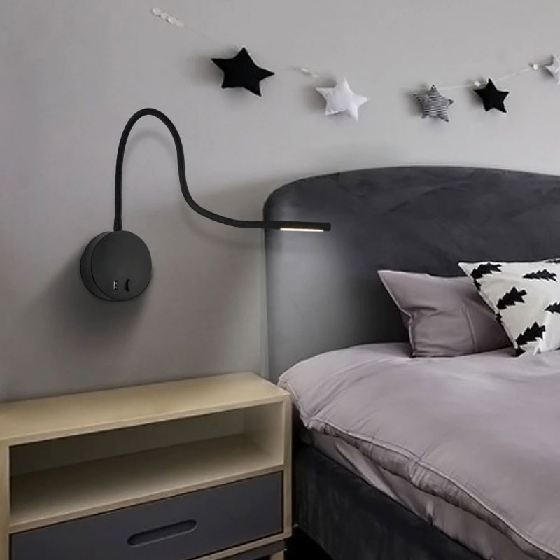 Jual LAMPU BACA LED ESTETIK HITAM - KADO AESTETIK DEKORASI RUMAH ...