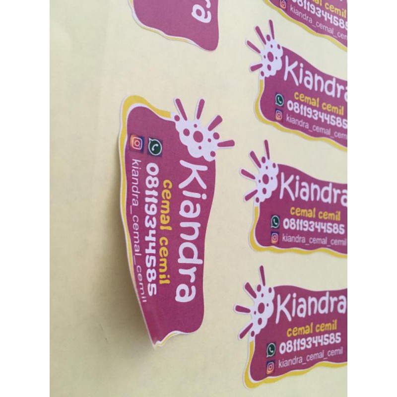 Jual stiker label produk | Shopee Indonesia