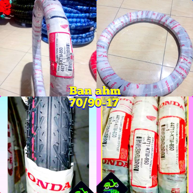 Jual ban motor baru ahm federal 70/90-17 ban bebek ban ring 17 ban ...