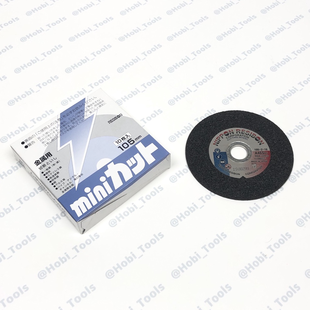 Jual NIPPON RESIBON BATU GERINDA POTONG 4" X 2 - CUTTING WHEEL 4 INCH ...