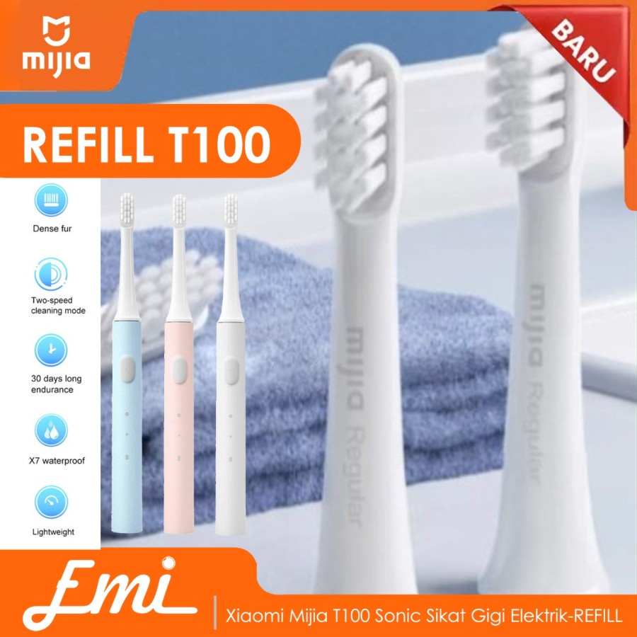 Jual Mijia T100 Sonic Sikat Gigi Elektrik Toothbrush Tooth | Shopee Indonesia