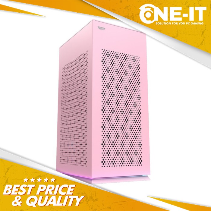 Jual CASE DARKFLASH DLH21 PINK LUXURY ITX PC GAMING CHASSIS | Shopee ...