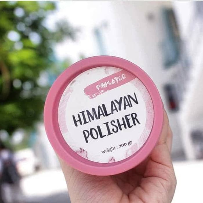 Jual Pinklab Himalayan Polisher Himalayan Salt Body Scrub/ Lulur Garam ...