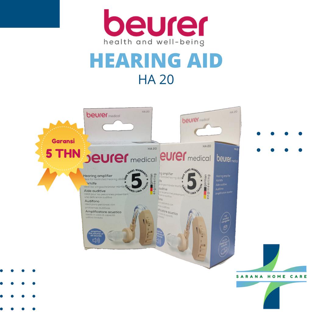 Jual BEURER Hearing Aid HA 20/ alat bantu dengar/ alat pendengaran/telinga | Shopee Indonesia