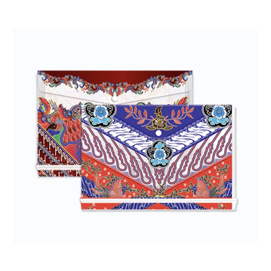 Jual Map Plastik Kancing 1 Jenia Motif Batik | Shopee Indonesia