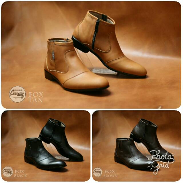 Jual [HD] Sepatu formal pria pantofel fox original cevany | Shopee ...