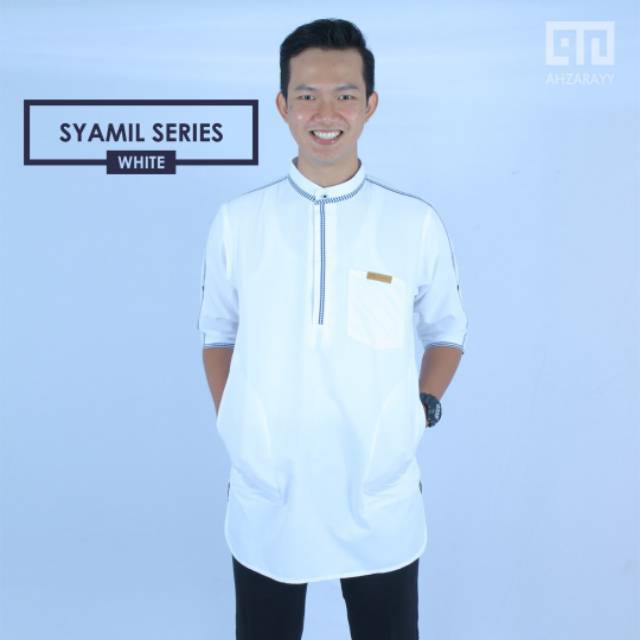 Jual Koko New Syamil - Putih | Shopee Indonesia
