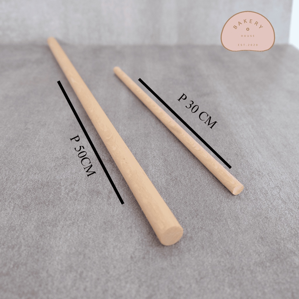 Jual DOWEL DEKORASI CAKE KAYU BULAT/ KAYU HIASAN KUE TINGKAT / STIK ...