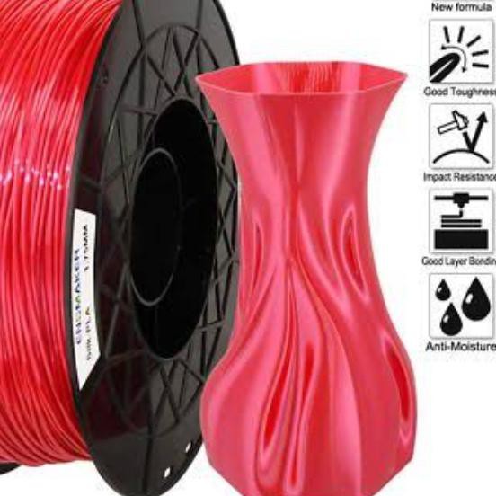 Jual Fillament Pla Red 3D Printer Merah Per Meter Artec01 | Shopee ...