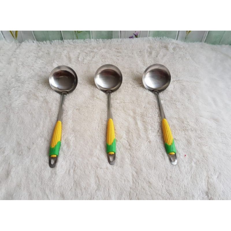 Jual Irus Sayur Centong Sayur Sendok Sayur Stainless Steel Gagang ...