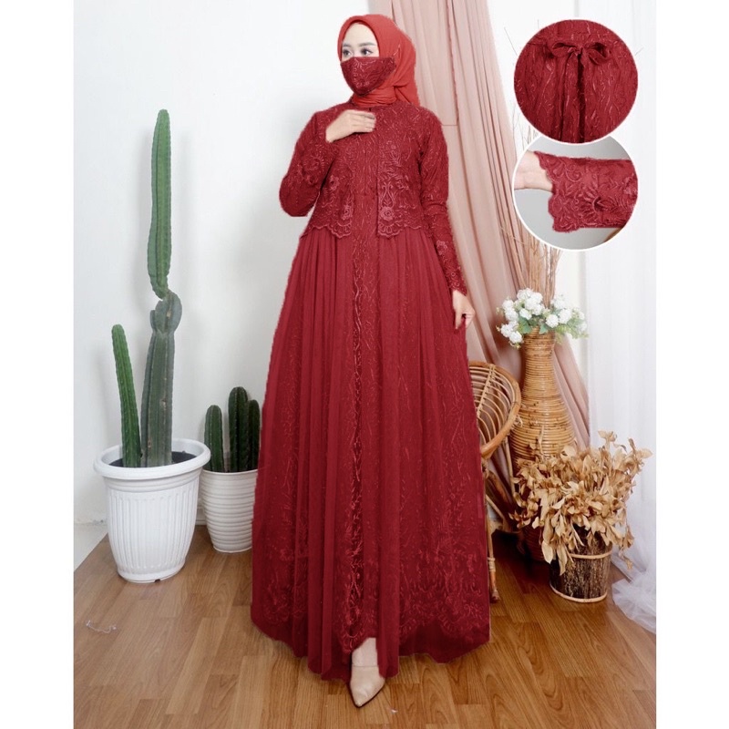 Jual (MODEL BARU)GAMIS SATIN ROMPI BUSUI/SIZE S-M,L,XL,XXL/GAMIS MODEL ...