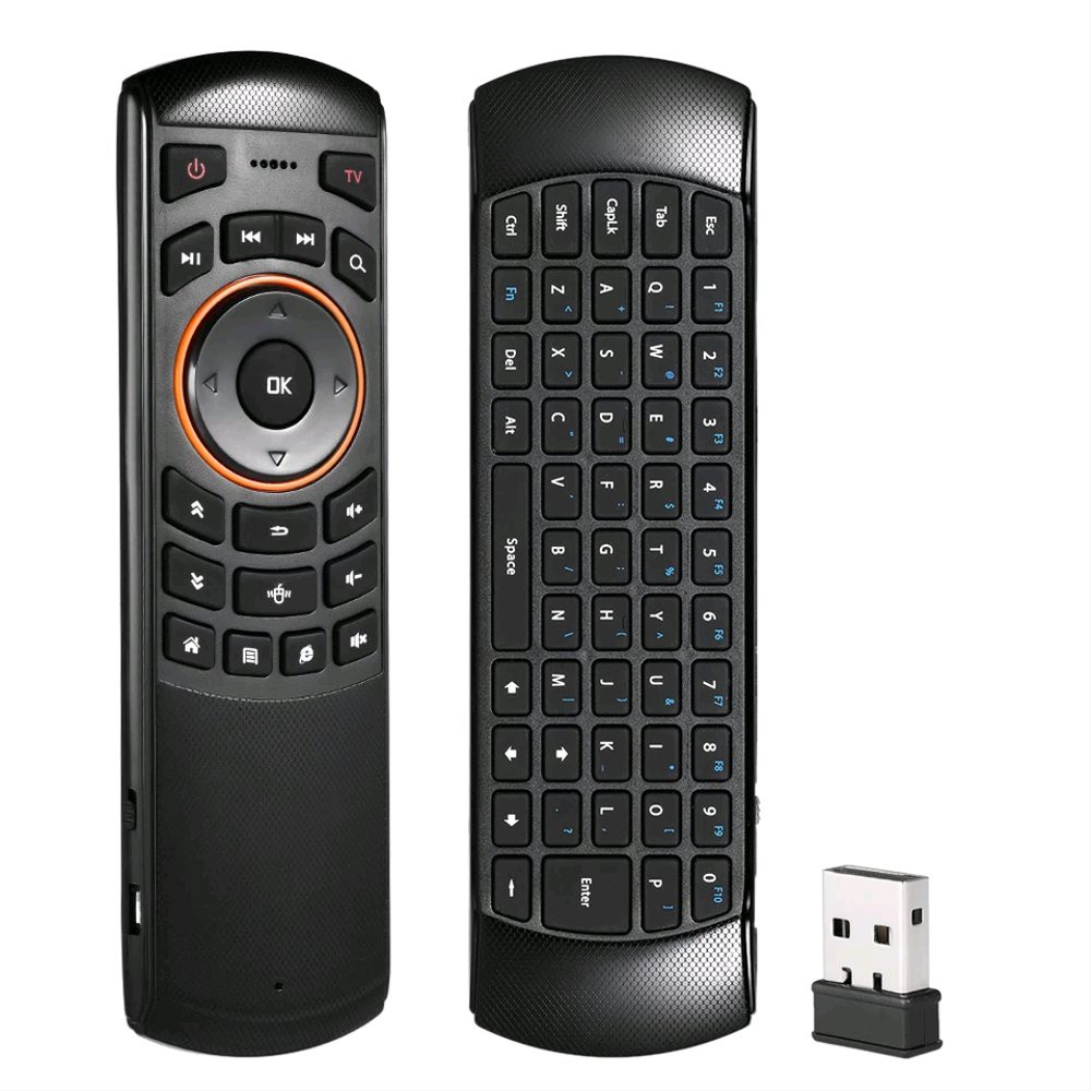 Jual Remote Keyboard Qwerty wireless 2.4GHz mouse Gyrosgoro i learning ...