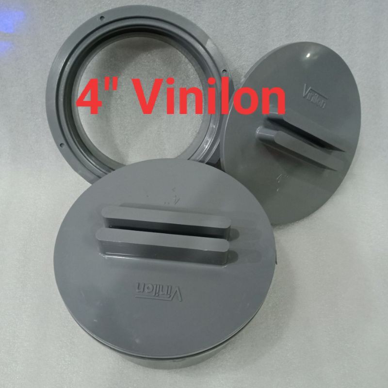 Jual Clean Out 4" Inch VINILON Dop Tutup Pipa Lubang Kontrol SepticTank ...