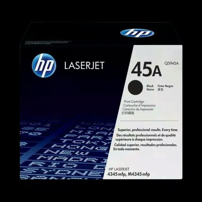 Jual Toner HP Laserjet 45A Black Original | Shopee Indonesia