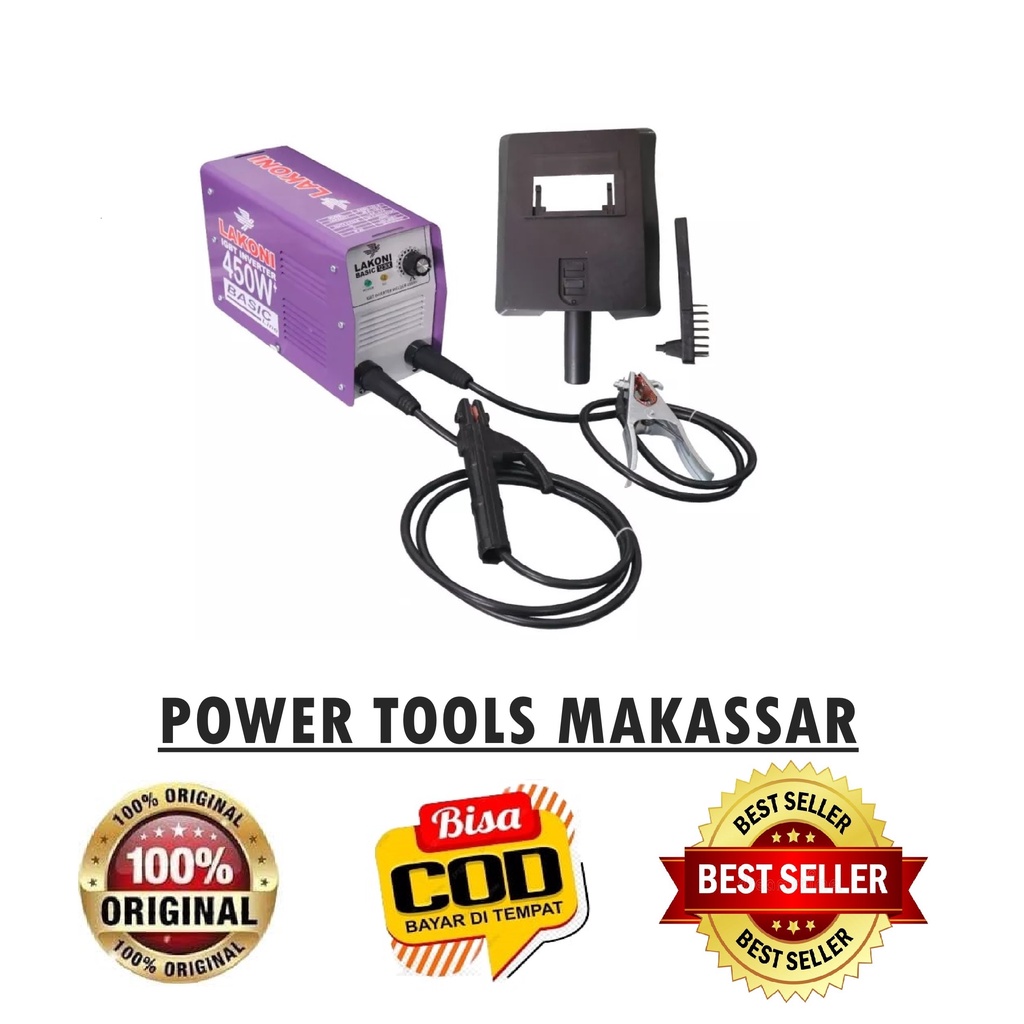 Jual Mesin Travo Las Listrik Inventer 450 Watt Lakoni Basic 123IX 123 ...