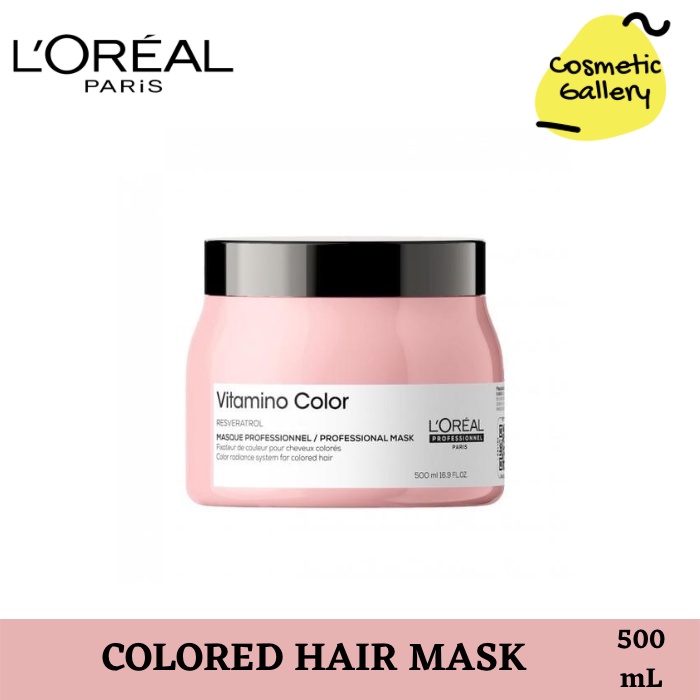Jual Loreal Vitamino Color Hair Mask 500 ml | Shopee Indonesia