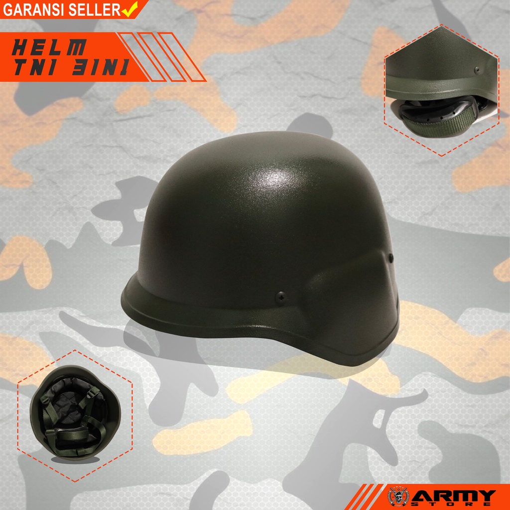 Jual HELM TNI/ HELM 3 IN 1 | Shopee Indonesia