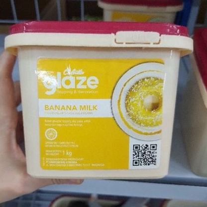Jual colatta glaze banana milk 1kg | Shopee Indonesia