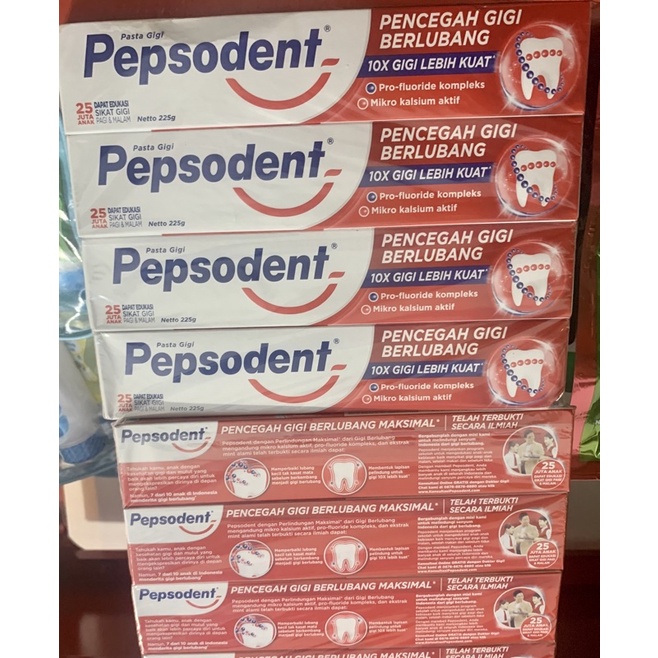 Jual PEPSODENT 225g / Pasta Gigi PEPSODENT 225g / PEPSODENT Pencegah ...