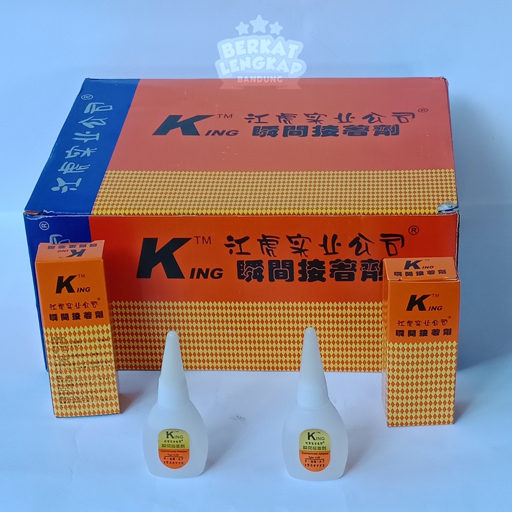 Jual Lem Korea / Lem Tetes Cair / Perekat Korea / Instant Glue Box ...