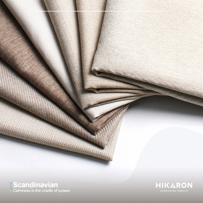 Jual Kain Kanvas Hikaron - Scandinavian Series (Furniture, Sofa, Kursi ...